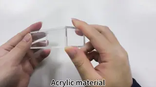 China Customize Acrylic Storage Box with Lid Acrylic Box with Sliding Lid for sale