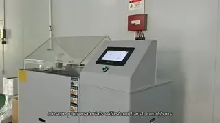 A Salt Spray Test Chamber Corrosion Resistance Tester