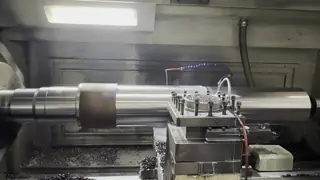 China CNC Machining Spur Transmission Gear Shaft with Quenching Heat Treatment for sale