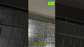 China Stain-Resistant IXPE Soft Slat Grille Board Wallpaper For Office Building Decor for sale