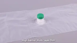 3L Continuous BIB Bags on Roll | Optimized for High-Speed Automatic Oil Filling Lines | High Barrier