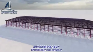 China Steel Structure Detailing Services with TEKLA 3D Modeling Optimization for sale