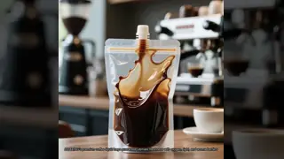 Premium Coffee Liquid Bag with Oxygen Barrier Light Barrier and Aroma Lock for Ultimate Freshness