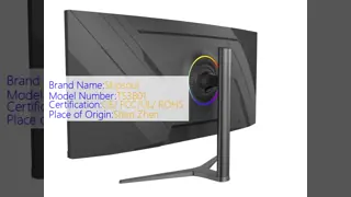 38 Inch Curved 4K Gaming Monitor 144Hz