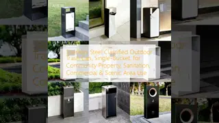 Durable Outdoor Trash Cans