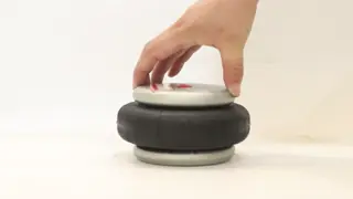 Firestone Industrial Air Spring W01-358-7731 Single Convoluted Rubber Bellow