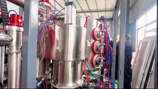 Multi arc ion PVD Vacuum Coating Machine for Coffee Shop Tables / Chairs / Stainless Steel Sheet