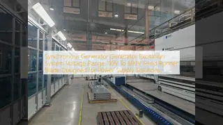 China Synchronous Generator Excitation System with 110V to 690V Voltage Range Fixed Runner Blade and 0 to 500A Current Range for sale