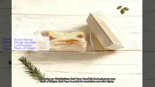 China 100 X 60 X 35mm Kraft Brown Paper Boxes No Film Coated Sandwiches Salad Display for sale