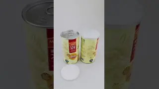 Pet food paper can packaging