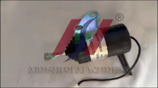 Kubota 16851-60014 Fuel Cut-off Solenoid Valve | Engine Shutdown Solenoid Valve Demo