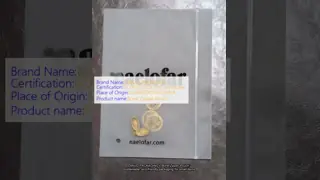 Sustainable Eco-Friendly Degradable Bone Zipper Pouch For Small Items