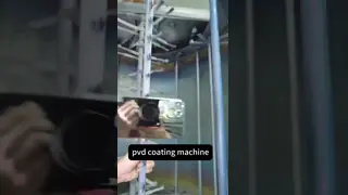 Plastic workpiece surface coated with aluminum film