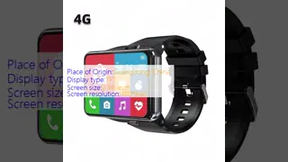 China S999 4G Smart Watch 2.88-Inch TFT Screen 4GB+64GB HD Dual Camera Video Call WIFI 5G 2300mAh Battery Waterproof IP67 Email for sale