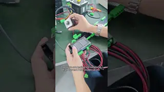 Small size pulse 2-phase open-loop stepper motor driver P430/DM430 testing video