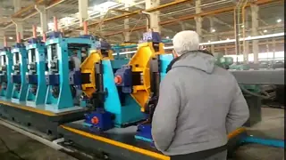 See Why Choose Precision Tube Mill ERW Pipe Machine 10-50mm Diameter 120m/min