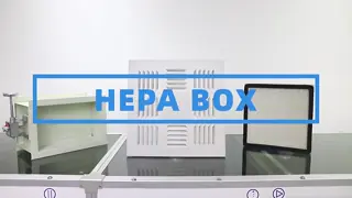 Air Supply HEPA Terminal Outlet Box CE ISO9001 HEPA Filter