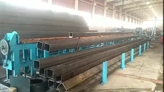 China Intelligent Galvanized Steel 16mm Square Pipe Making Machine for sale