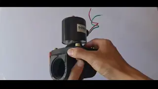 China Plastic Solenoid Valve Timer Normally Closed For Irrigation Water Fountain for sale