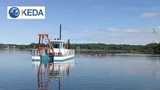 China River Course Testing Cutter Suction Dredger 298kw with Water Flow Meter for sale