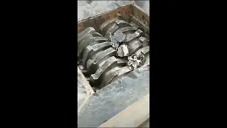 China Oem Metallurgy Machine Plastic Pvc Bottles Scrap Metal Pallet Rubber Tyre Shredder for sale