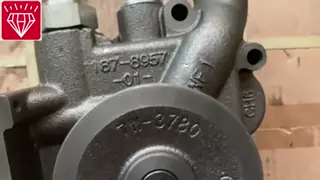 CAT C7 C9 Water Pump 7C4508 Excavator Repair