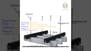 China OEM Suspended Metal Wood Aluminum Baffle Ceiling Tiles For Office Buildings for sale