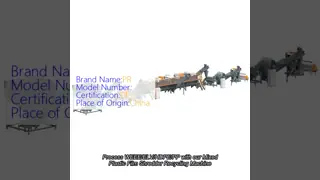 China Mixed Plastic Film Shredder WEEE ELV HDPE Recycling Machine 2-3T/H Capacity 330kW Power for sale