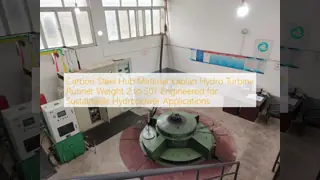 Kaplan Hydro Turbine Power Generation