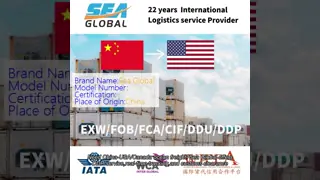 China to USA/Canada Maritime Ocean Freight | DDP Forwarder & Cargo Ship Service