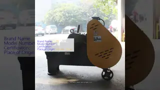 China 220V 415V Threaded Steel Bar Cutter with 6-40MM Cutting Diameter for Easy Rebar Cutting for sale