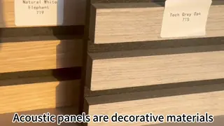 China Lightweight Acoustic 25 Mm Sound Insulation Panels With Stable Acoustic Absorption for sale