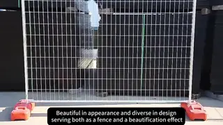 China Customized Movable Fence Panels 2.1x2.4m Construction Fencing Panels for sale