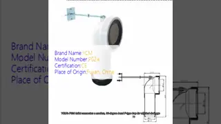 Modern 90-Degree Bend P-Type Steam Trap Sewage Polyvinyl Chloride Pipe HP Bathroom Toilet Drainage WC Pan Connector