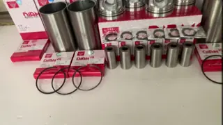 D6E Engine Cylinder Liner Kit Piston Upgrade