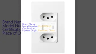 Brazil USB Power Socket Safe 10A Charging
