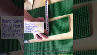 China 4 Ply PVC Conveyor Belt for Industrial Food Processing with Customized Color Options for sale