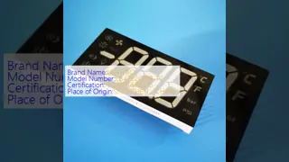 Red LED Display for Fridge Control
