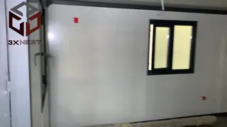 China Customizable Foldable 20ft Container with Fully Galvanized Main Frame and 37 Square Meters Floor Area Featuring Optional Bedroom Door for sale