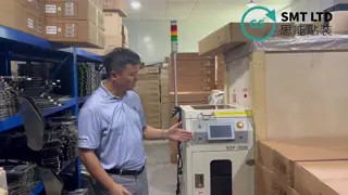 Hanwha/Samsung Non Stop Tray Feeder Unit Model:STF-100N #hanwha #smtmachine #smt
