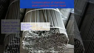 Machining of 304 Stainless Steel Capillary Precision Cutting Flared Head
