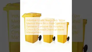 Outdoor Litter Bin Durable Weatherproof