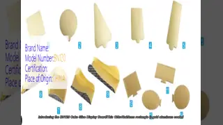 120*40*20mm Rectangle Cake Slice Display Board