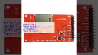 China Resistive Touch SPI Tft Lcd Module Display ILI9341 2.4 Inch Tft Lcd Display 240x320 for sale
