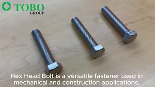 A Closer Look: 100pcs Hex Head Bolts with Hex Socket Drive Type for Heavy-Duty Applications