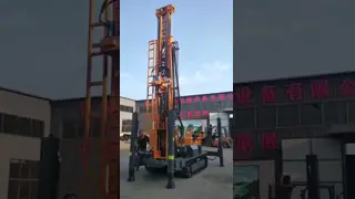 China 140kw Track Mounted Diesel Hydraulic Portable Borehole Drilling Machine for sale
