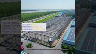 China New Design Low Cost Quick Build Steel Structural Prefabricated Construction Workshop Building for sale