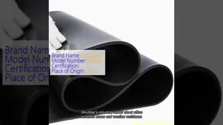 China Neoprene Industrial Rubber Sheet with Excellent Ozone and Weather Resistance in 0.5-100.0mm Thickness for sale