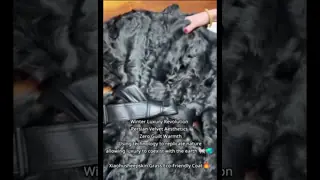 Persian lamb faux fur Coat（Xiaohusheepskin grass）