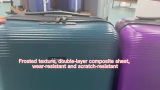 China Aluminum Telescopic Rod Handle Hand Carry Green Cabin Spinner Suitcase With Fingerprint TSA Lock for Business Travel for sale